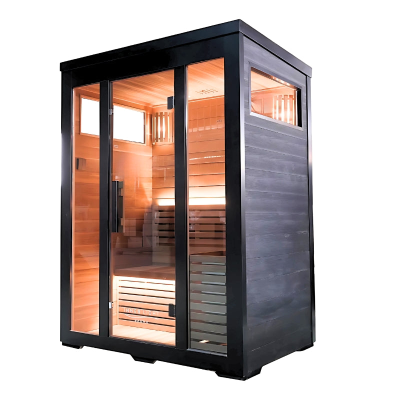 Innerlight Bella Deluxe 3 Person Outdoor Infrared Sauna — Healthy Habitats