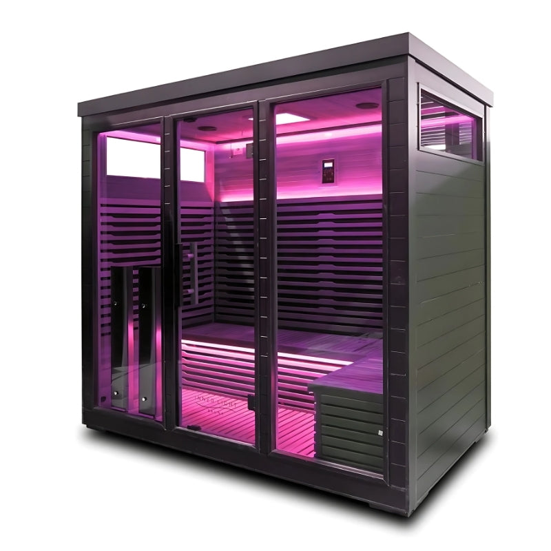Innerlight Bella Deluxe 5 Person Outdoor Infrared Sauna — Healthy Habitats